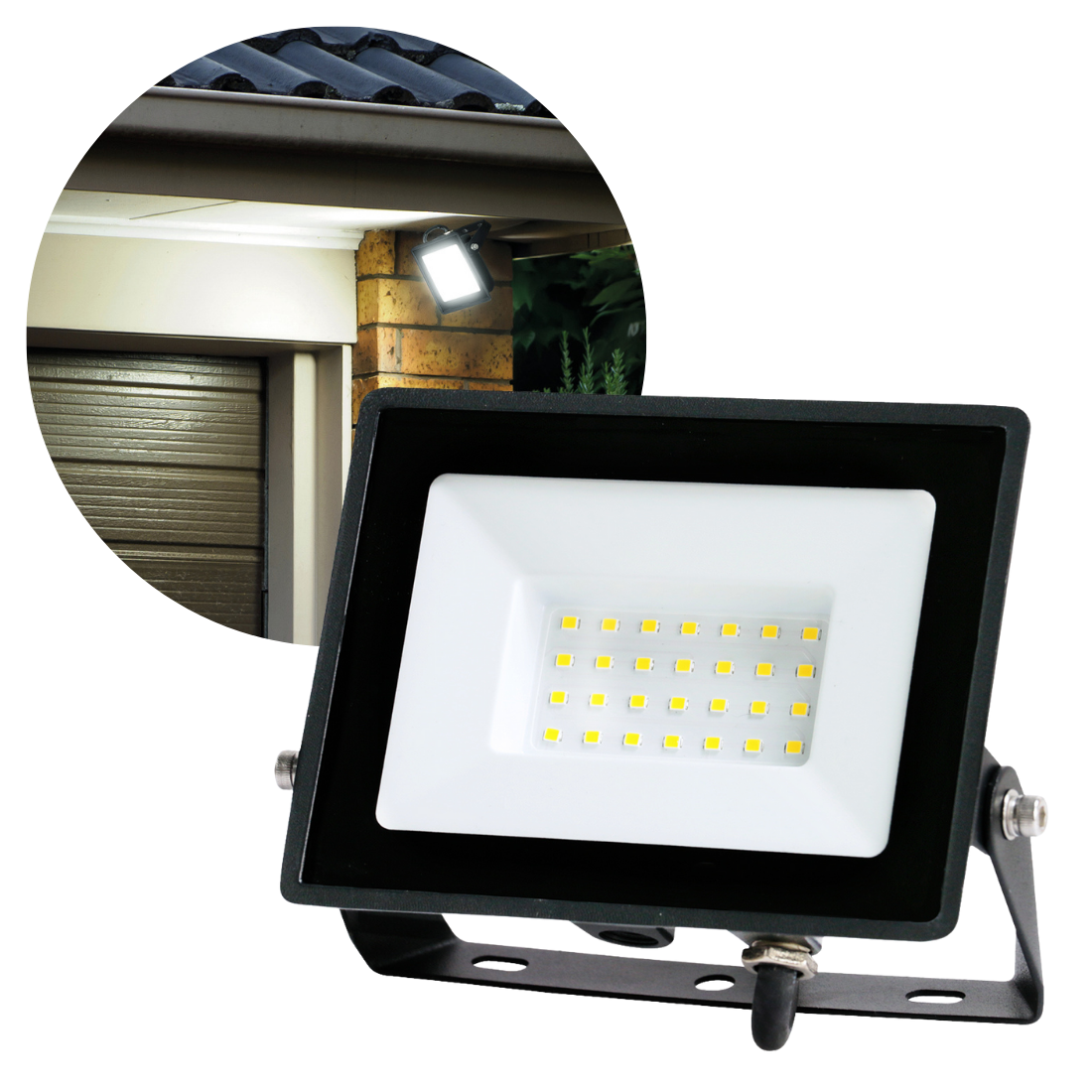 LED-Strahler | 30W | 4000K | IP65